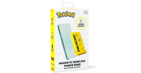 Power Bank Otl Pikachu Magnetic Wireless