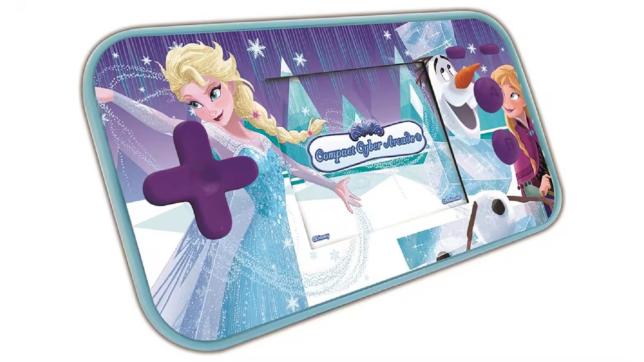 Lexibook Disney Frozen Handheld Console Compact Cyber Arcade
