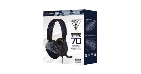Turtle Beach Recon 70 Blue Camouflage - Xbox/playstation/nintendo/pc ...