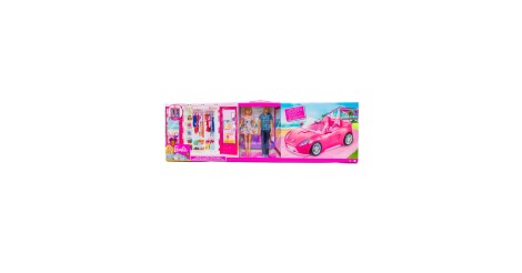 Papusa Barbie Doll Convertible And Closet (gvk05)