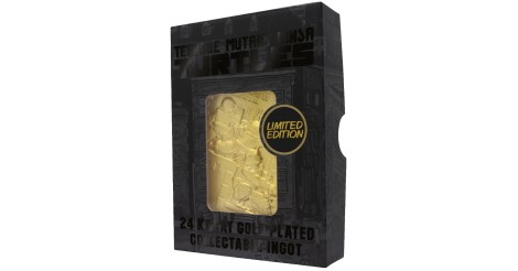 Teenage Mutant Ninja Turtles Limited Edition 24k Gold Plated Comic Book ...