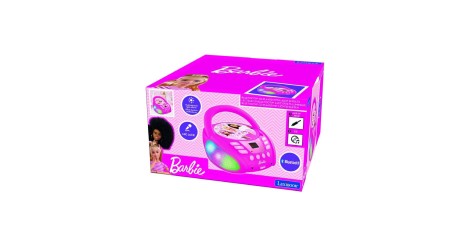 Lexibook Barbie Bluetooth Cd Player With Light Effects (rcd109bb)