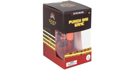 Retro Arcade Finger Punch Bag Game