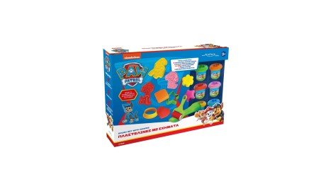 Plastilina Paw Patrol Plasteline Set With Shapes (03984pm)