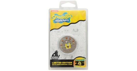 Spongebob Squarepants 25th Anniversary Coin