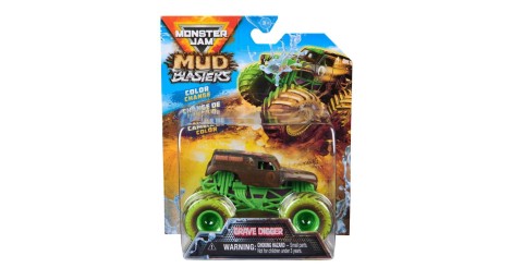 Monster Jam 1:64 Mud Blasters Grave Digger
