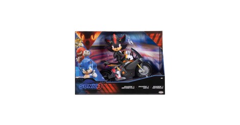 Sonic 3 Movie 5 Shadow Figure With Motorcycle (424064)