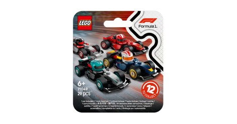 Lego Lego Minifigures F1(r) Collectible Race Cars (71049)