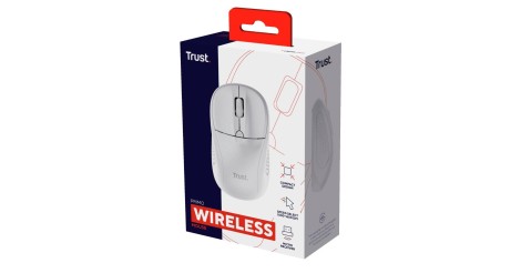 Trust Primo Wireless Mouse Matt White pentru PC