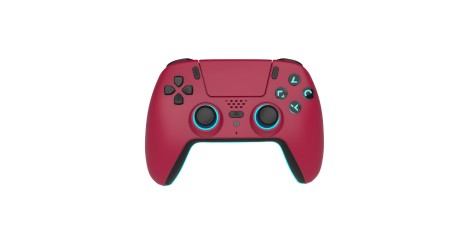Trade Invaders Wireless Bluetooth Controller For Ps5 Led Cherry Red ...