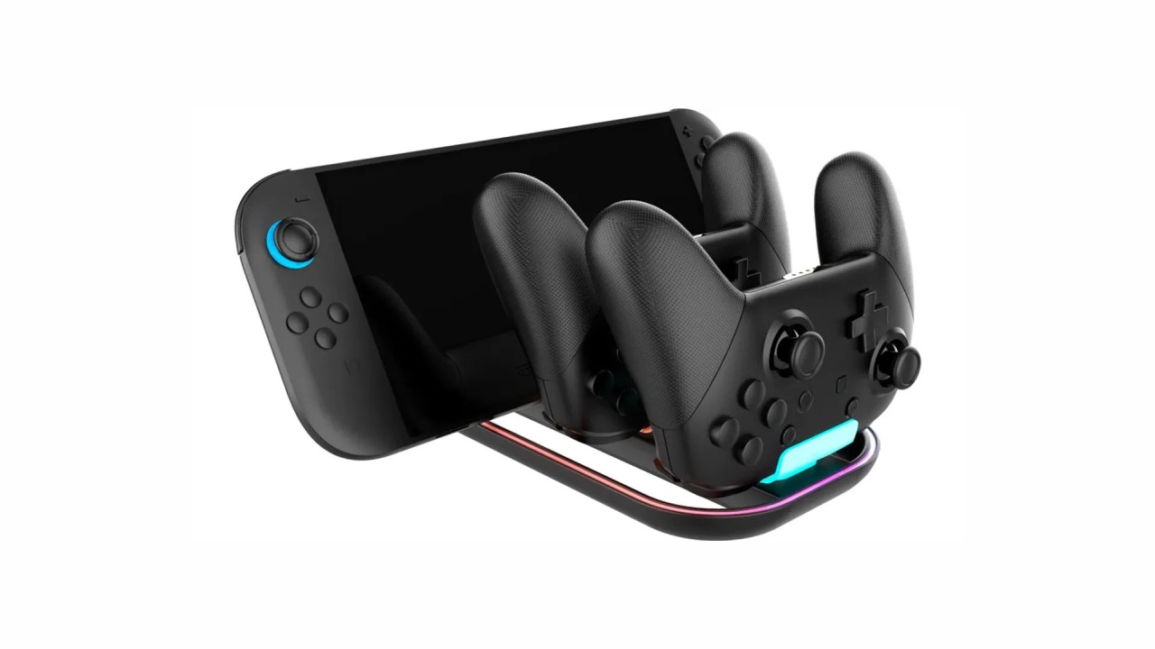 Nacon Tridock Rgb Charger Pro Controllers & Console pentru NSW2