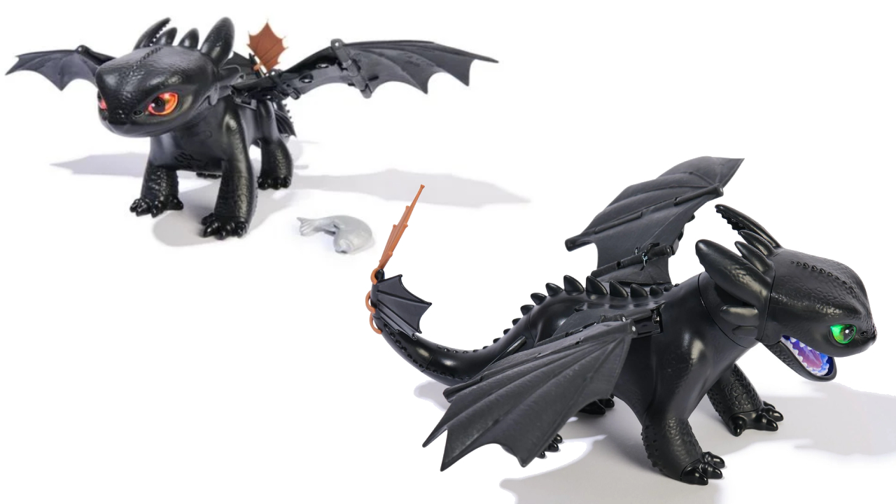 Dragons Movie Tame & Train Interactive Toothless (6072728)