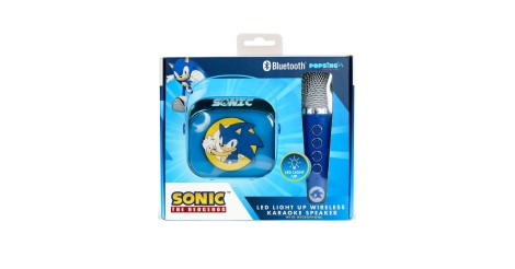 Otl Sonic The Hedgehog Popsing Led Light Up Wireless Karaoke Speaker ...