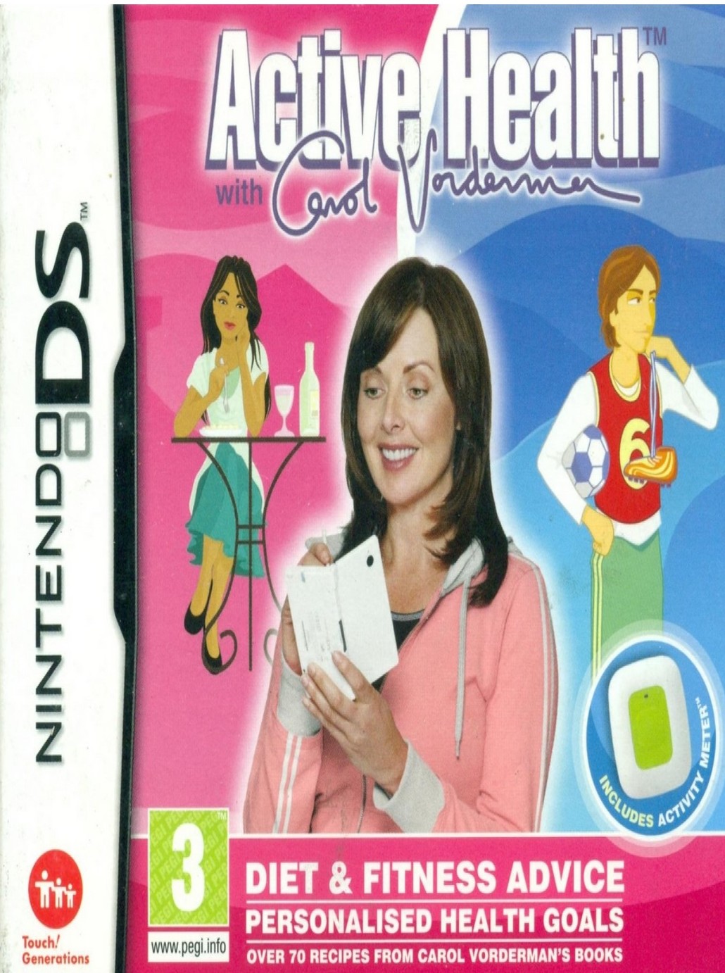 Joc Active Health Carol Vorderman With Activity Meter ND pentru Nintendo DS