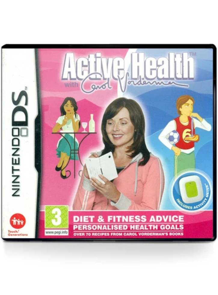 Joc Active Health Carol Vorderman With Activity Meter Nd pentru Nintendo DS