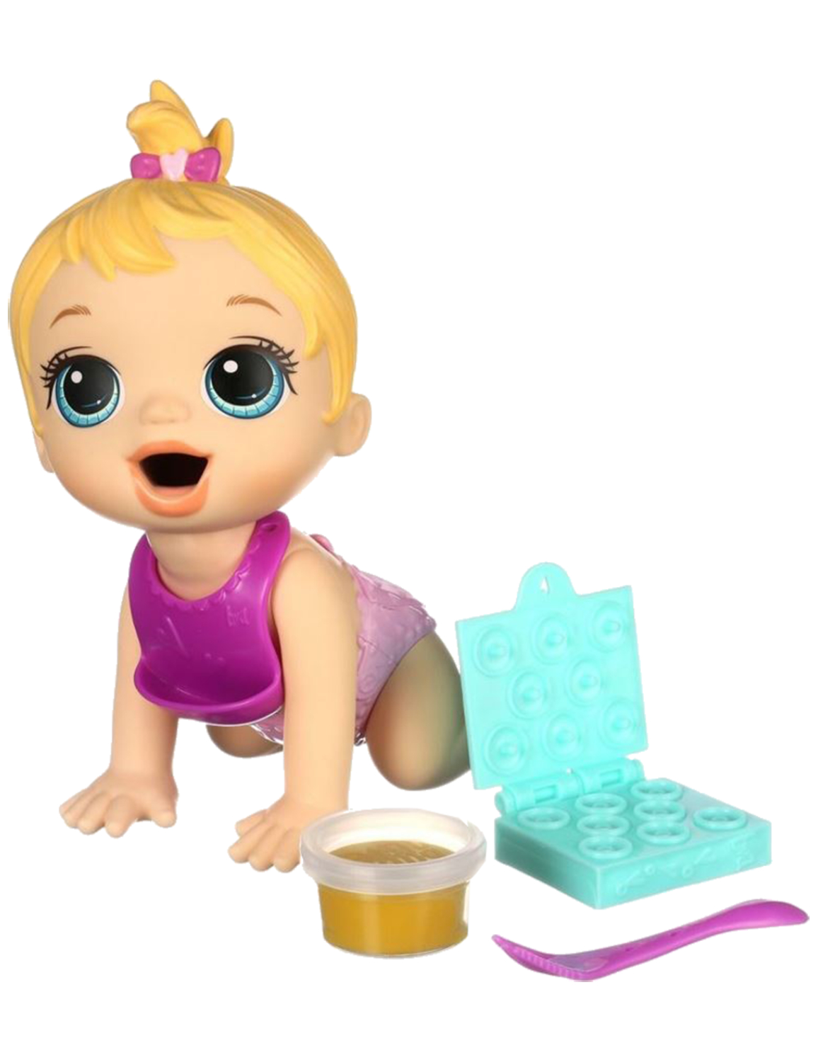 Baby Alive LIL Snacks Baby Blonde 20cm