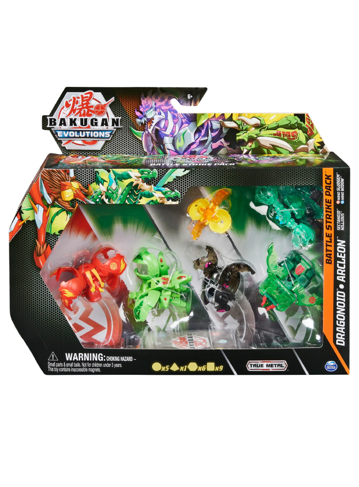 Jucarie Robot Bakugan Battle Strike Dragonoid / Arcleon