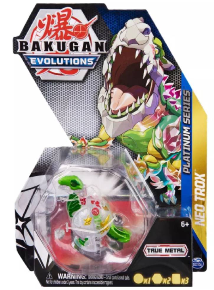 Jucarie Robot Bakugan Evolutions Platinum Neo Trox (20138067)
