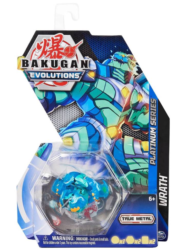 Jucarie Robot Bakugan Evolutions Platinum Series Wrath (20138059)