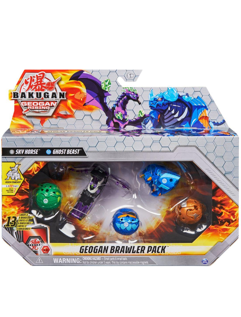 Bakugan Geogan Rising Sky Horse Ghost Beast Geogan Brawler Pack (20134987)