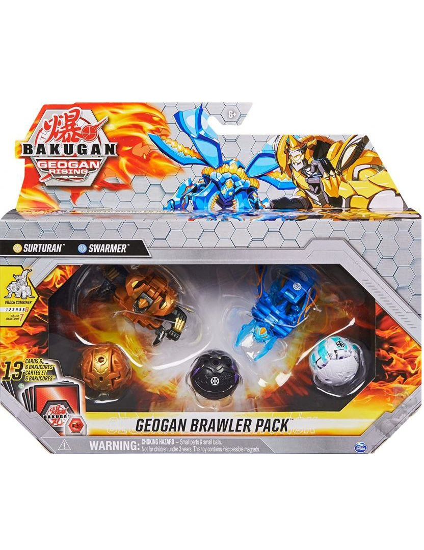 Bakugan Geogan Rising Surturan Swarmer Geogan Brawler Pack (20134985)