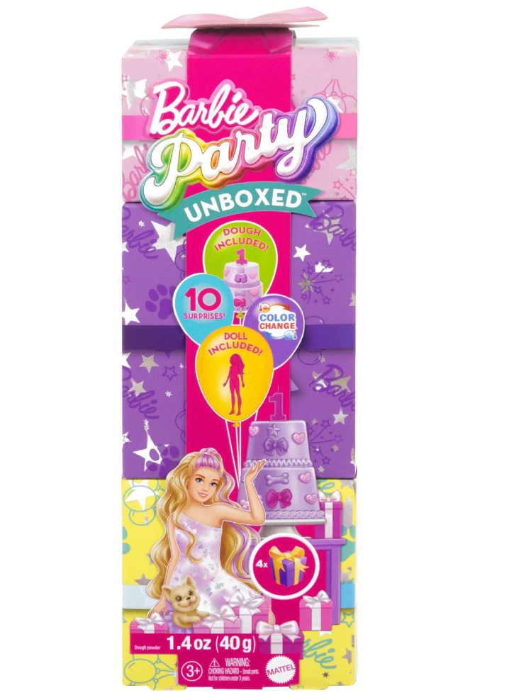 Papusa Barbie Party Unboxed Blonde Doll (960-2523)
