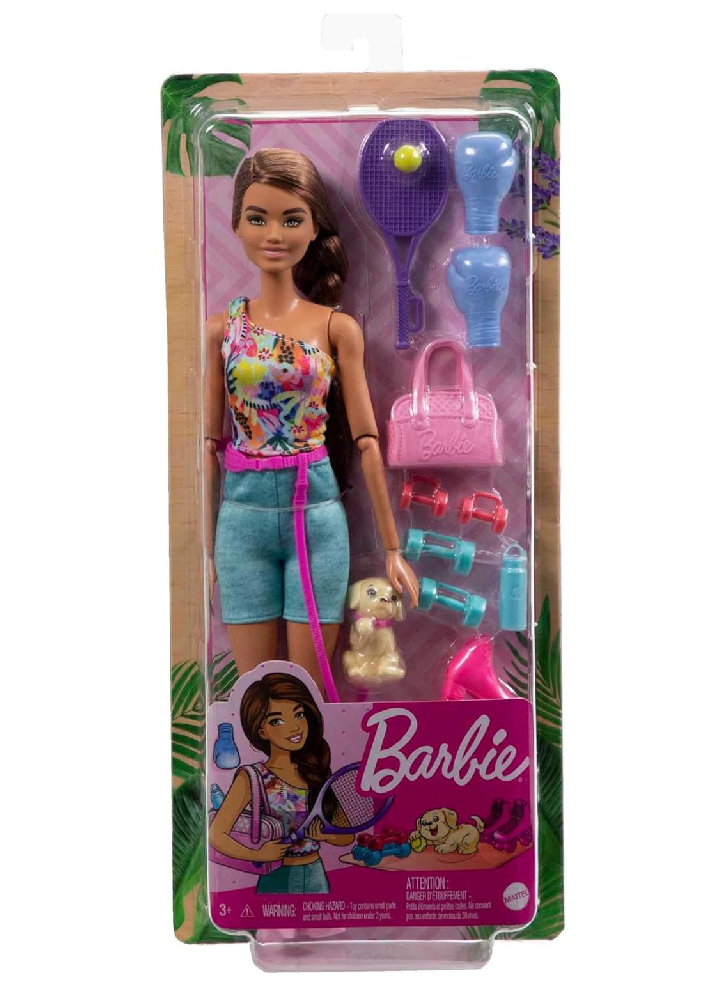 Barbie Wellness Workout Doll (hkt91)