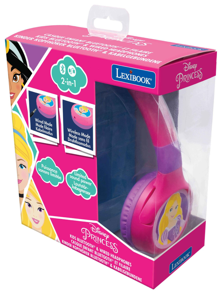 Casti Lexibook Disney Princess Bluetooth pentru PC