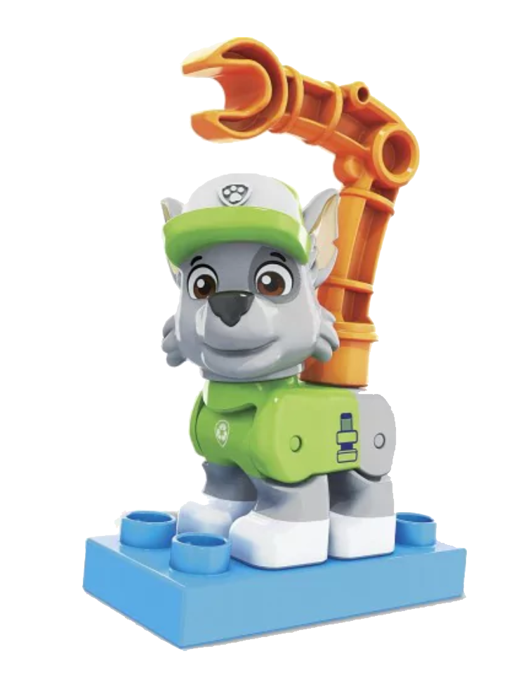 Catelul Mega Bloks Paw Patrol The Movie Rocky catelul-mega-bloks-paw-patrol-the-movie-rocky