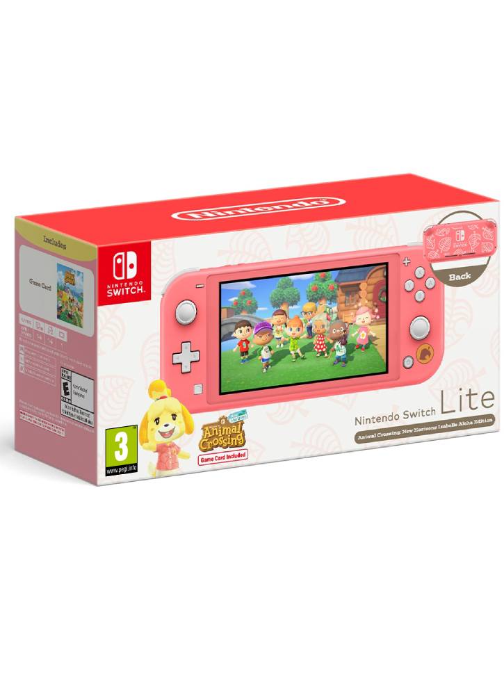 Consola Lite Animal Crossing Coral Special Edition - Nintendo Switch