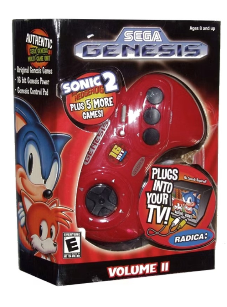 Consola Mini Radica Sega Mega Drive Plug & Play Volume 2 Retro pentru PC
