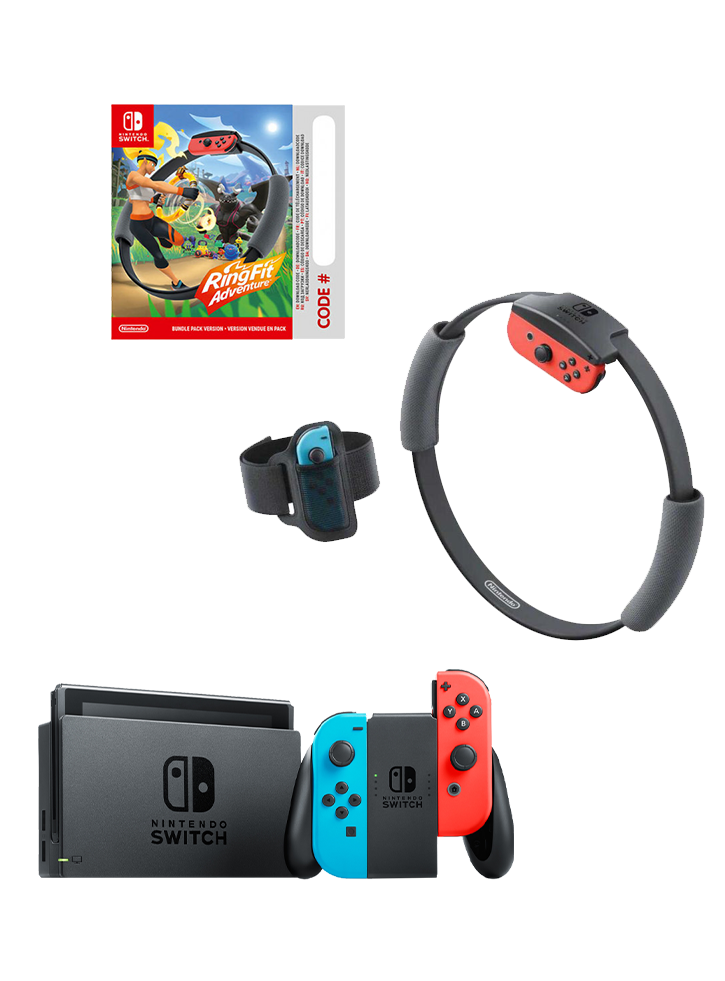 Consola Nintendo Switch + Ring Fit Adventure Edition