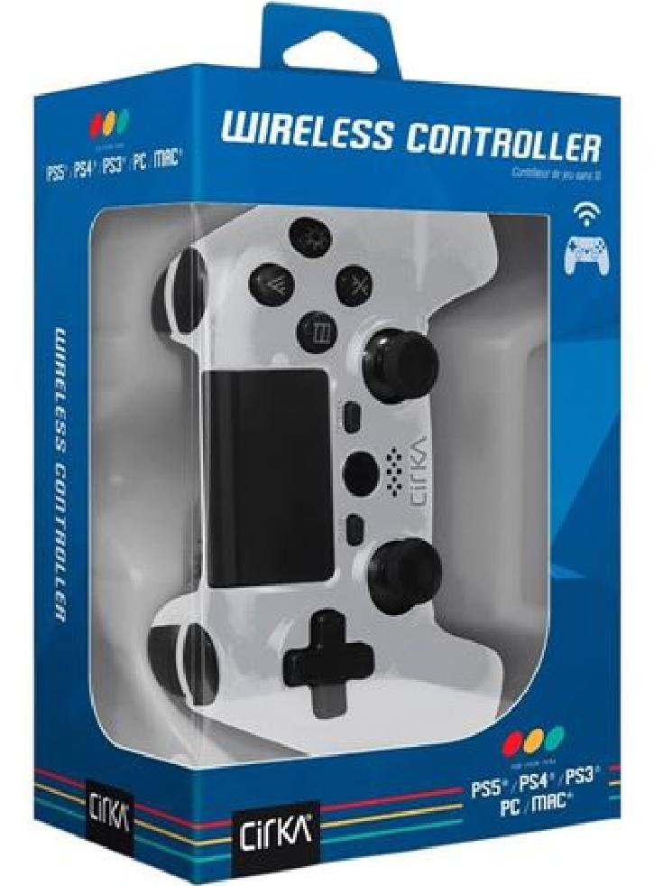 Controller Hyperkin Nuforce Wireless White pentru PS4 / PC