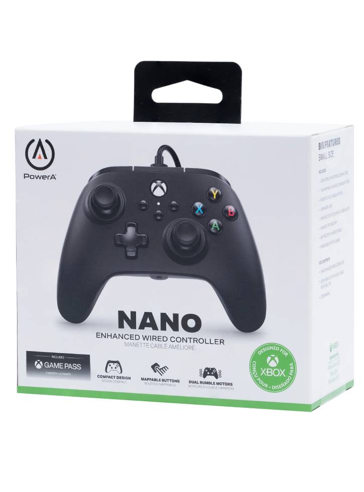 Controller Powera Nano Enhanced Wired Black pentru XBOX SERIES / Xbox ...