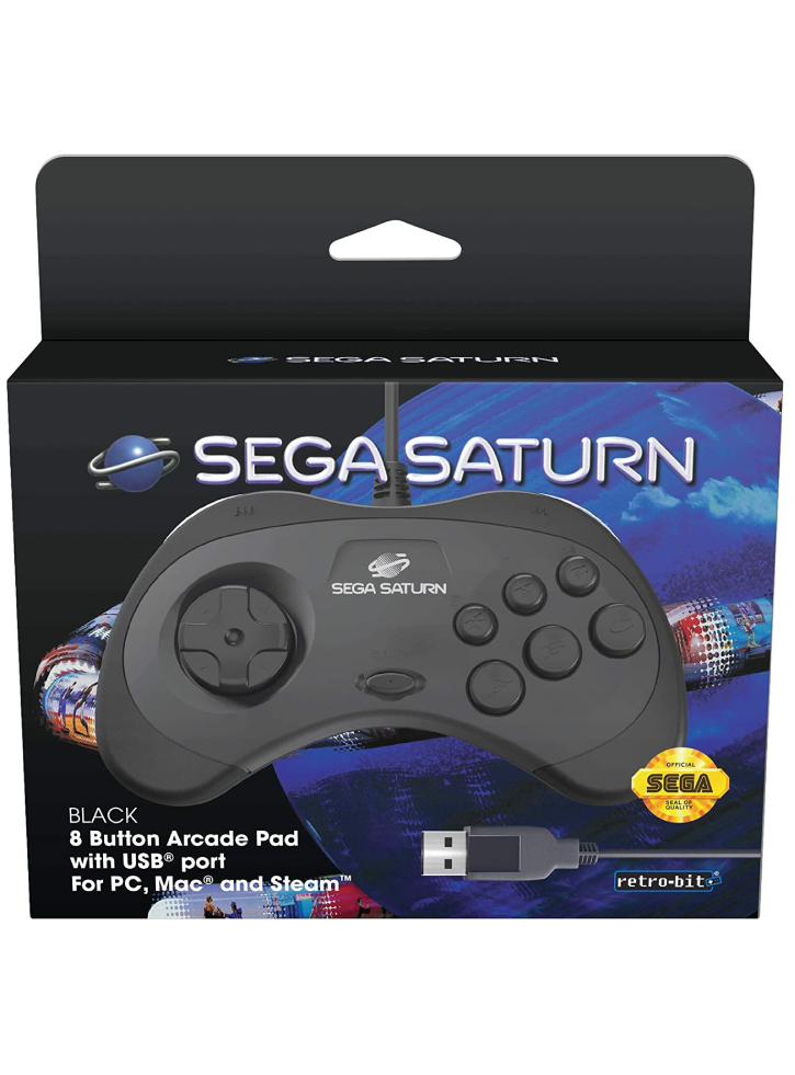 Controller Retro Bit Sega Saturn Usb pentru PC
