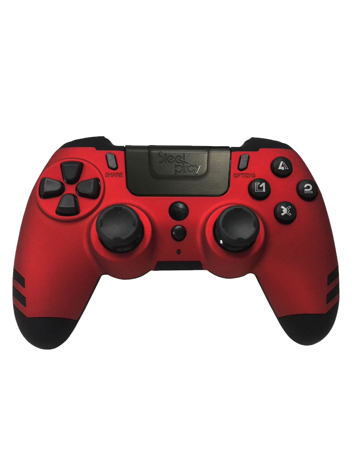 Controller Wireless SteelPlay MetalTech Rosu pentru Playstation 4