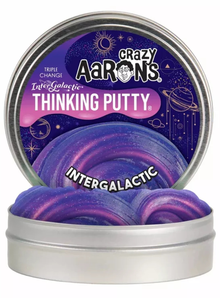Plastilina Crazy Aarons Thinking Putty Trendsetters Intergalactic