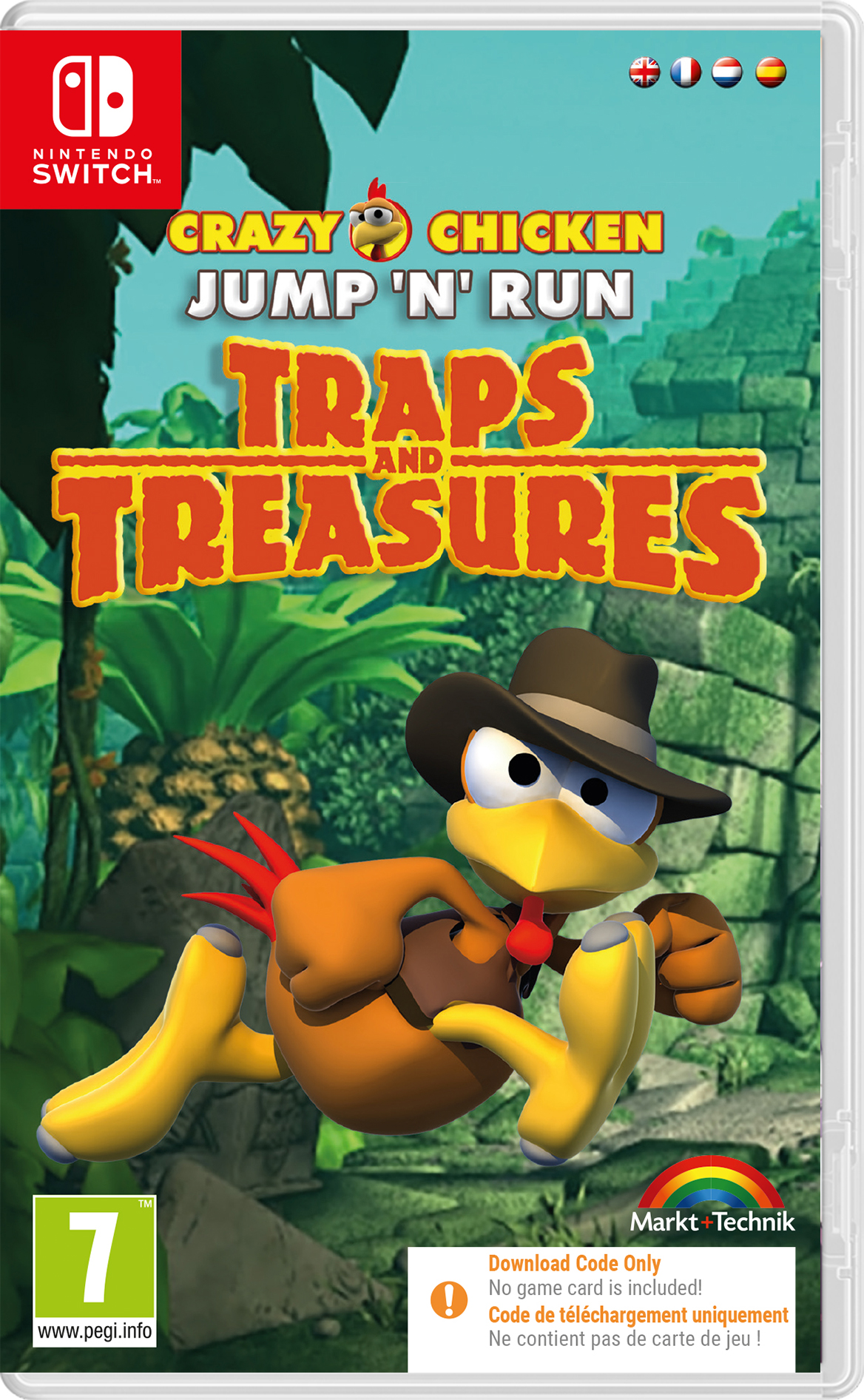 Joc Crazy Chicken Traps And Treasures pentru Nintendo Switch