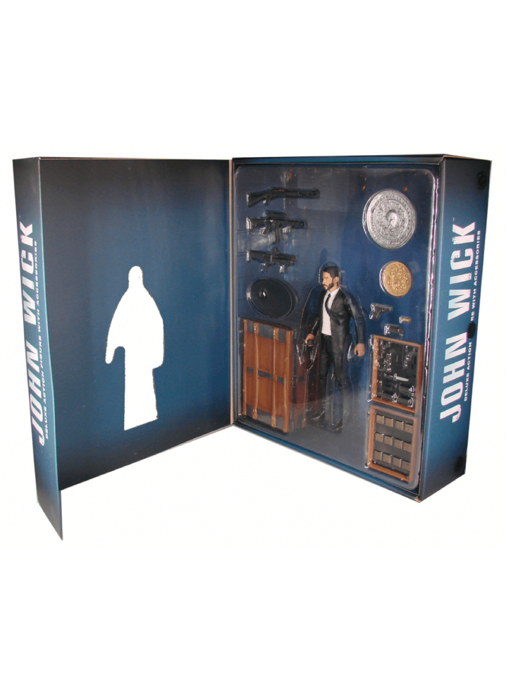 Figurina Joc Diamond Select Toys Deluxe John Wick Set