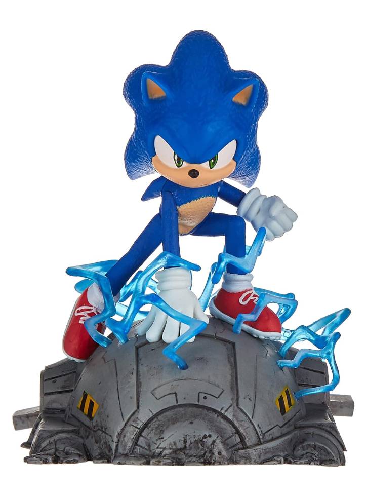 Diamond Sonic Movie Gallery: The Hedgehog - Sonic Pvc Statue (13cm)
