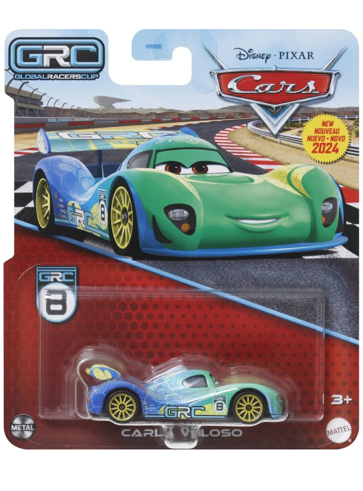 Disney Pixar Cars Global Racers Cup Carla Veloso (hty05)