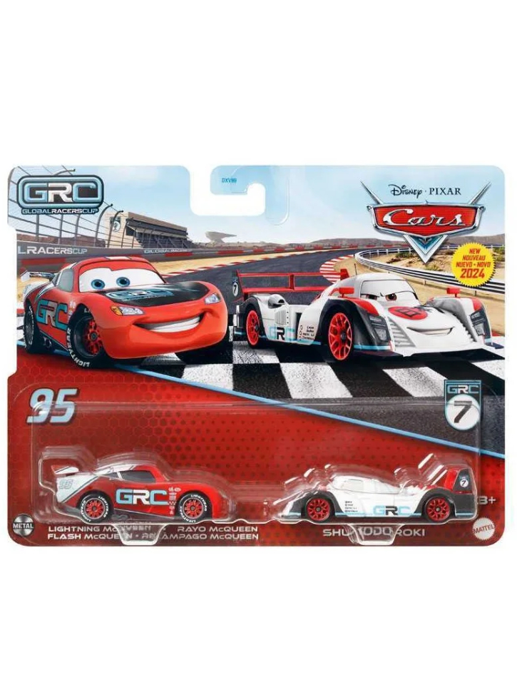 Disney Pixar Cars Global Racers Cup Lightning Mcqueen Shu Todoroki (set ...