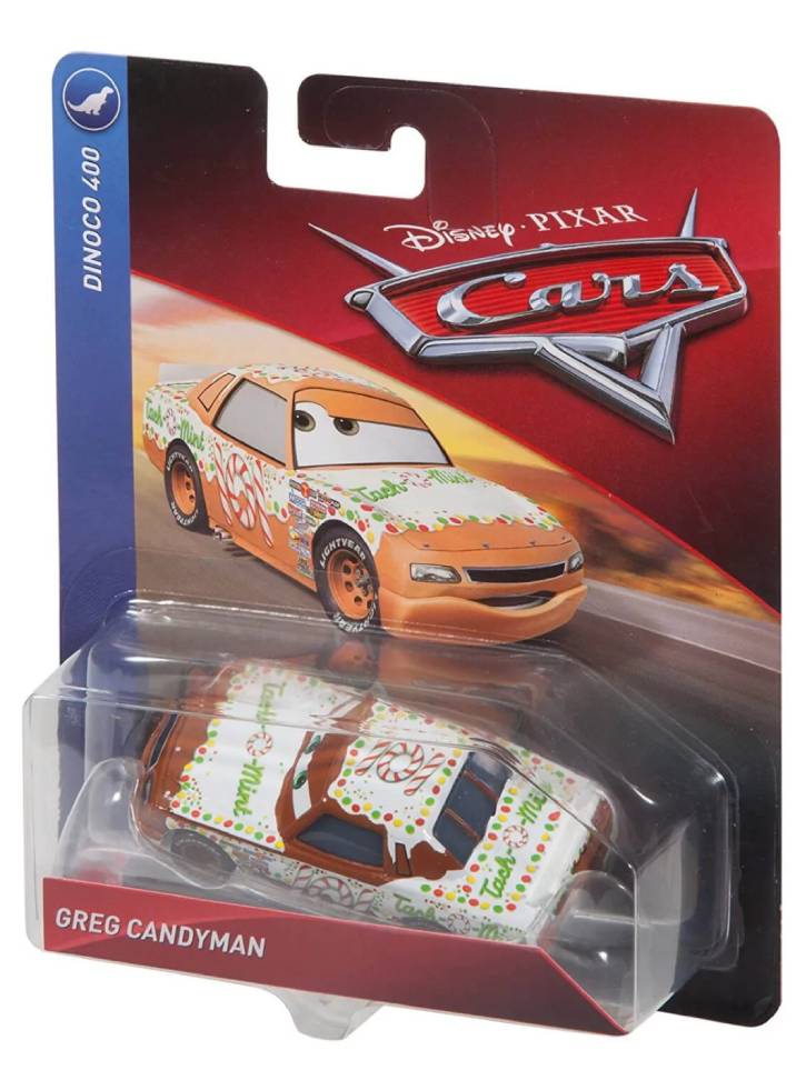 Disney Pixar Cars Greg Candyman Dinoco 400 (flm07)
