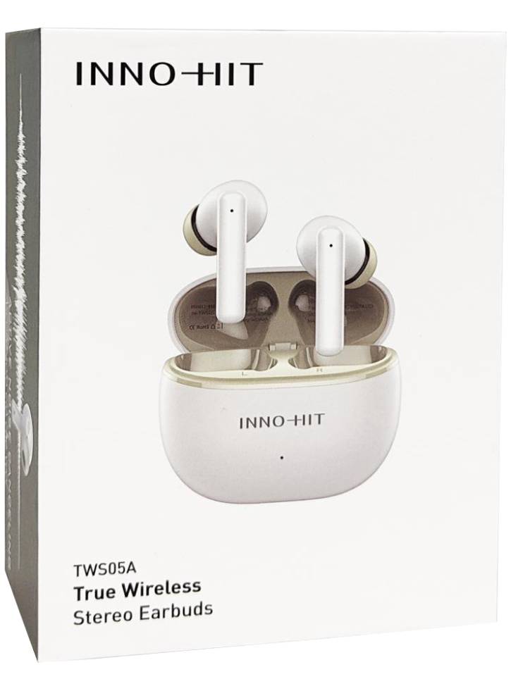 Earbuds Inno-hit True Wireless Stereo White (tws05a)