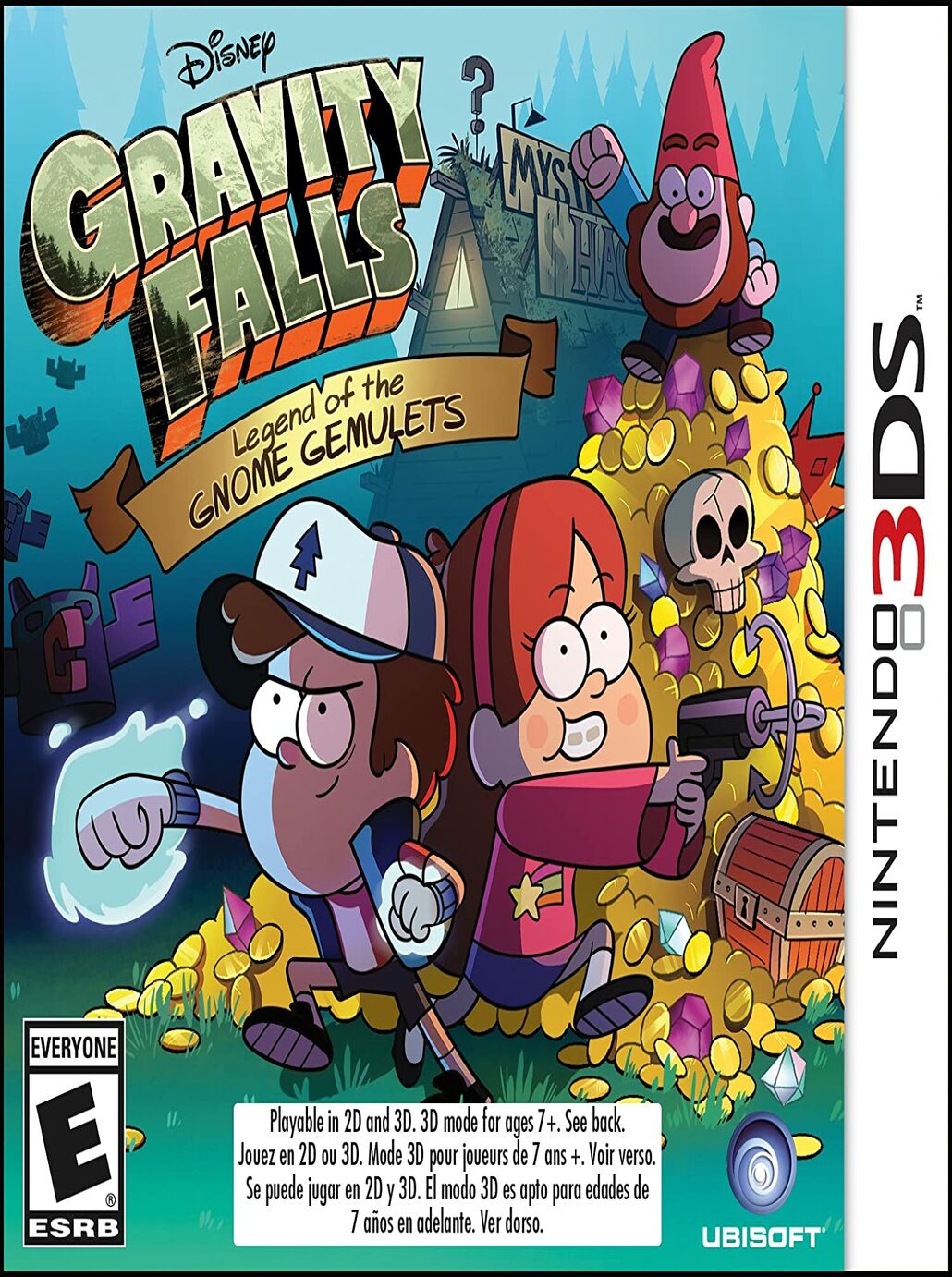 Joc Gravity Falls pentru Nintendo 3DS