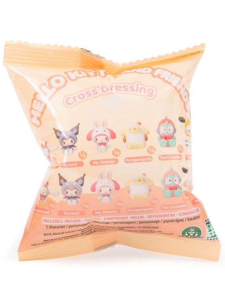 Figurina Joc Hello Kitty 4cm Cross Dressing Hkt46000