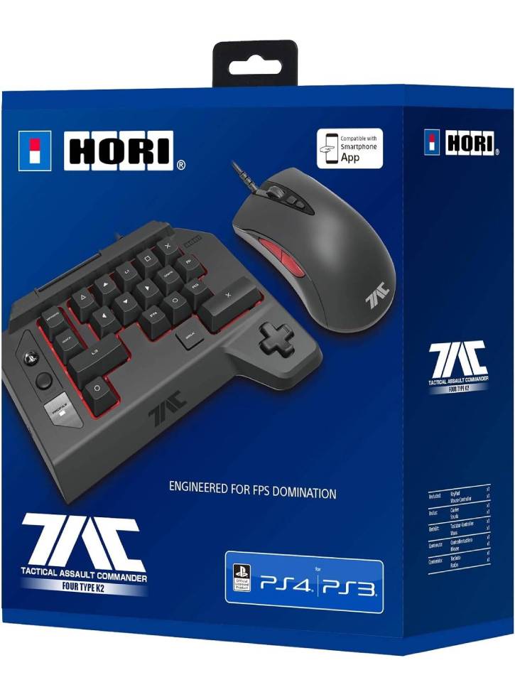 Hori Tactical Assault Commander Four Type K2 Sony pentru PS4 / PS3 / PC