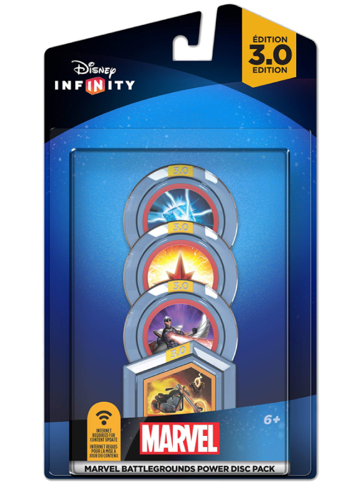 Figurina Joc Infinity 3.0 Marvel Battlegrounds Power Disc
