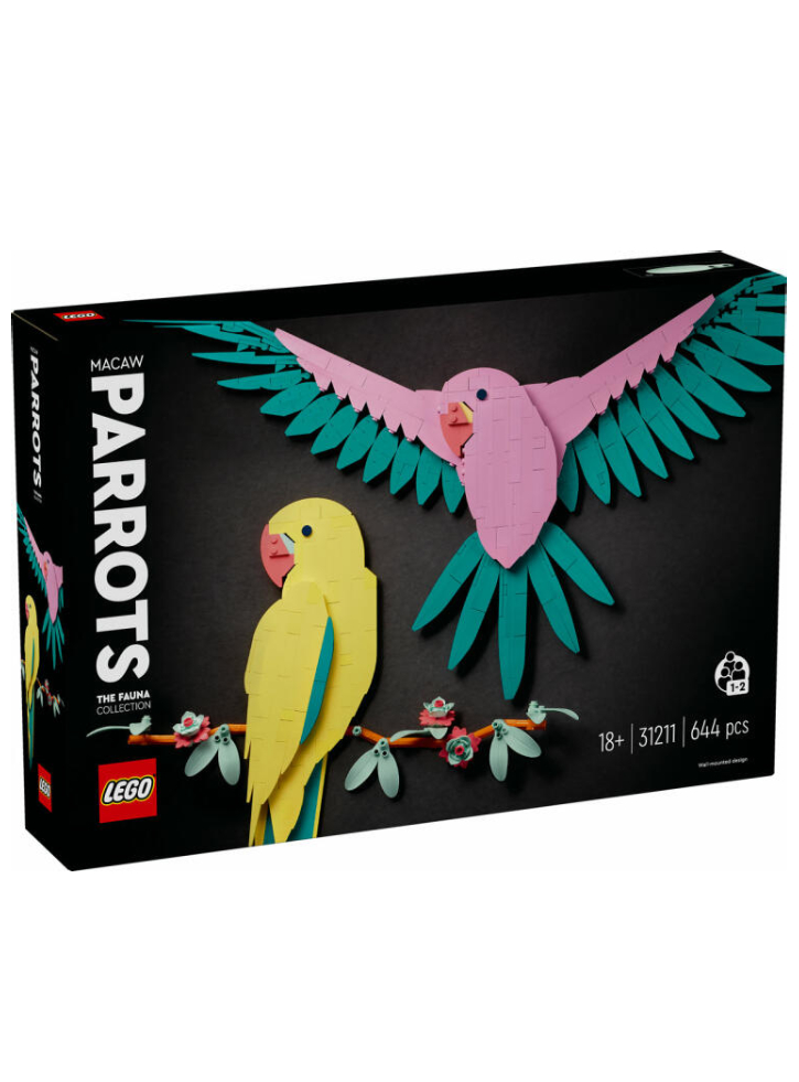 Joc Lego Art The Fauna Collection Macaw Parrots (31211)
