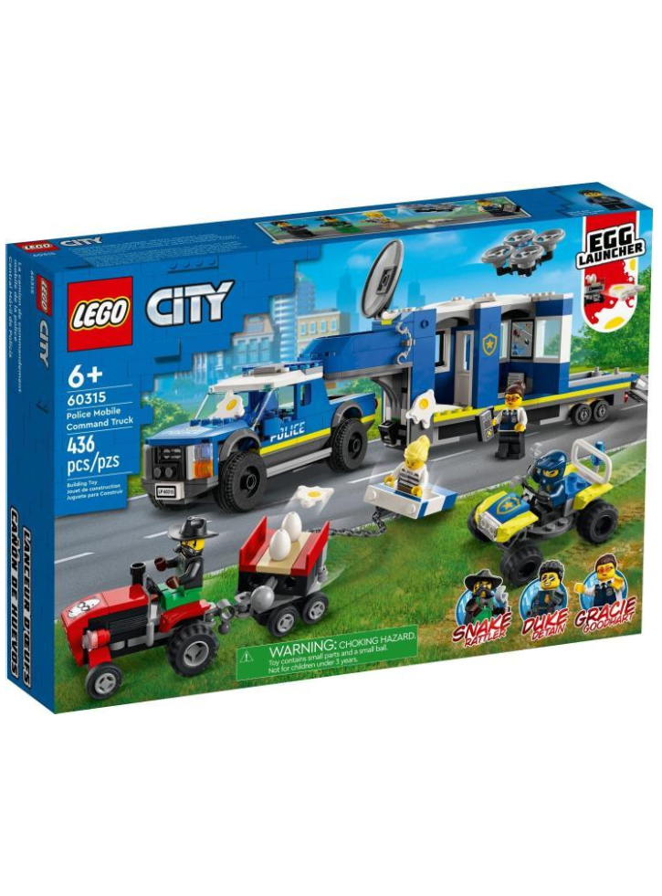 Joc Lego City: Police Mobile Command Truck (60315)